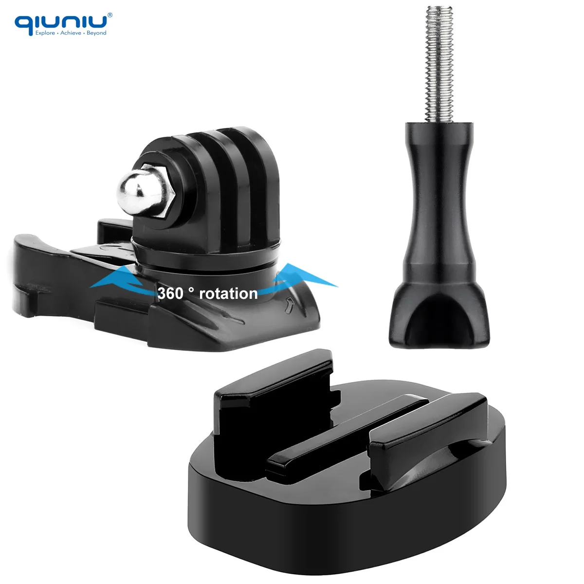 Quick-Release-Tripod-Mount-Adapter-360-Degree-Rotate-Swivel-Helmet ...