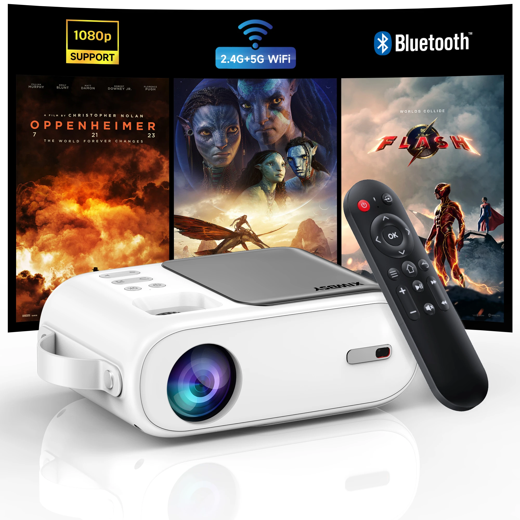 HORLAT-Mini-Portable-Projector-Full-HD-1080P-Video-5G-Dual-WiFi ...