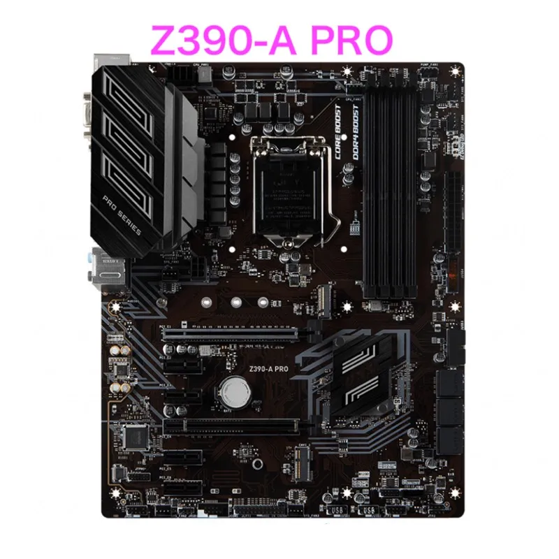 MSI Z390-A PRO Motherboard 64GB LGA 1151 DDR4 ATX Mainboard Free ...