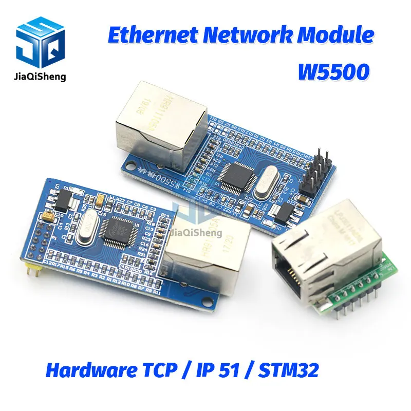 W5500 Ethernet network module hardware TCP / IP 51 / STM32 microcontroller program over W5100