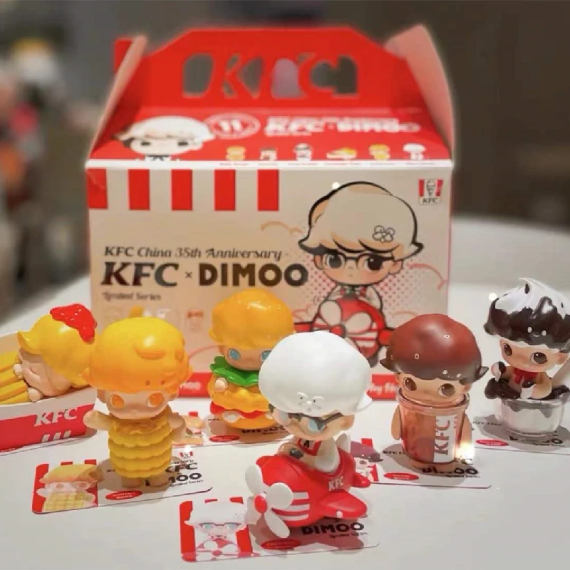 Dimoo-figura-de-acci-n-de-Anime-Kfc-Joint-Series-bolso-de-adivinaci-n ...
