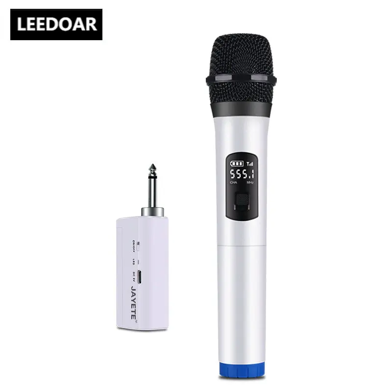 Universal-Wireless-Microphone-Handheld-Mike-Professional-Home-Karaoke-Singing-Outdoor-Lever ...