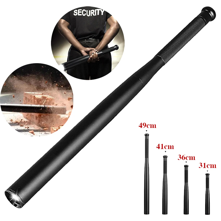 Baseball-Bat-LED-Flashlight-Aluminum-Camping-Rechargeable-Lamp-Electric ...