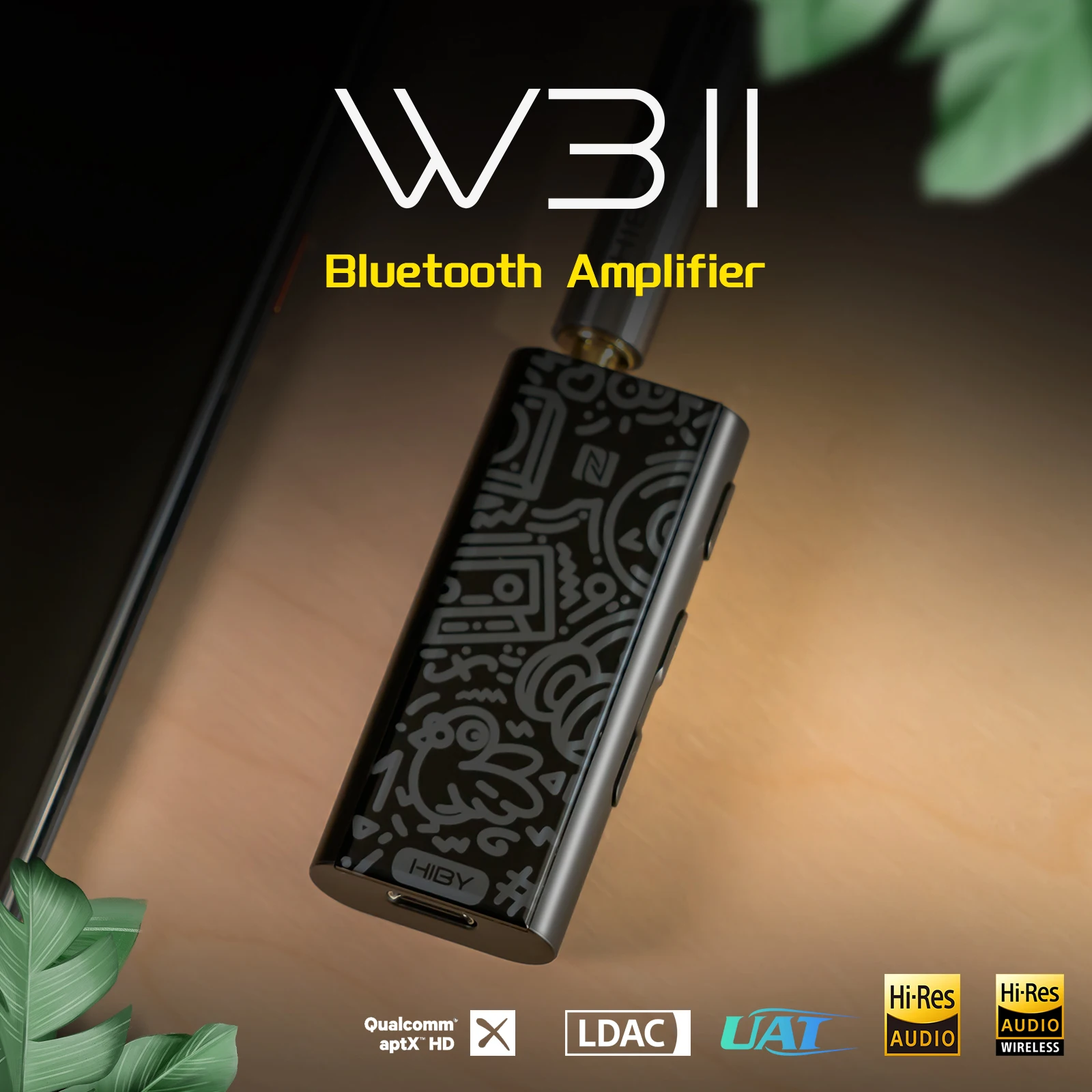 HiBy-W3-II-W3-GEN-2-Type-C-USB-DAC-Dongle-Wireless-Bluetooth-Decoder ...