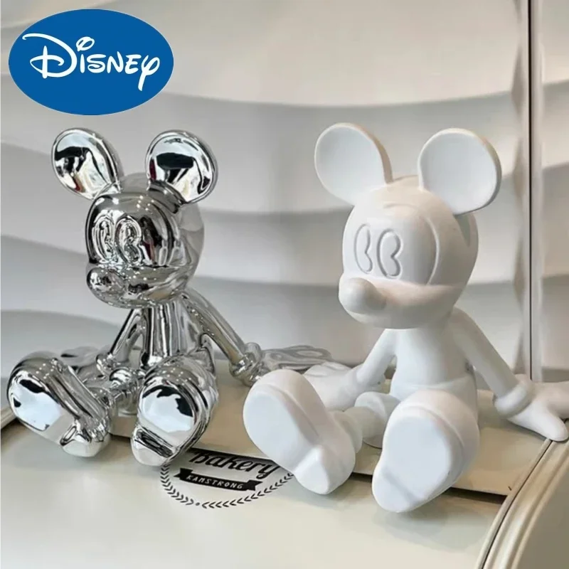 Cartoon-Disney-Mickey-Mouse-Resin-Figure-15-21cm-Collection-Sitting ...