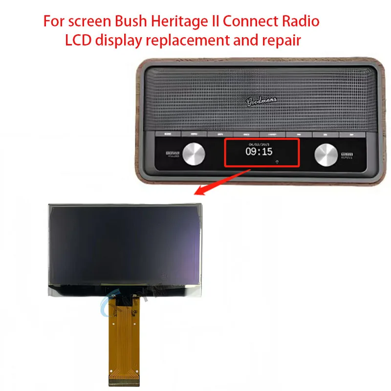For screen Bush Heritage II Connect Radio LCD display replacement and ...