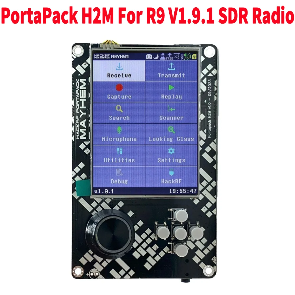 PortaPack-H2M-Signature-Edition-Radio-definida-por-Software-SDR-port ...