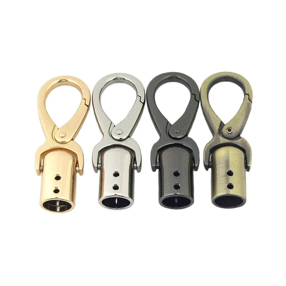 1pcs-Metal-Chain-Leather-Cord-Crimps-End-Tip-Caps-Connectors-Snap-Hook ...