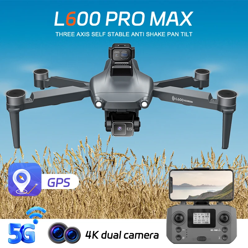 L600-PRO-MAX-L900SE-Drone-4K-3-Axis-PTZ-HD-Dual-Camera-360-Laser ...