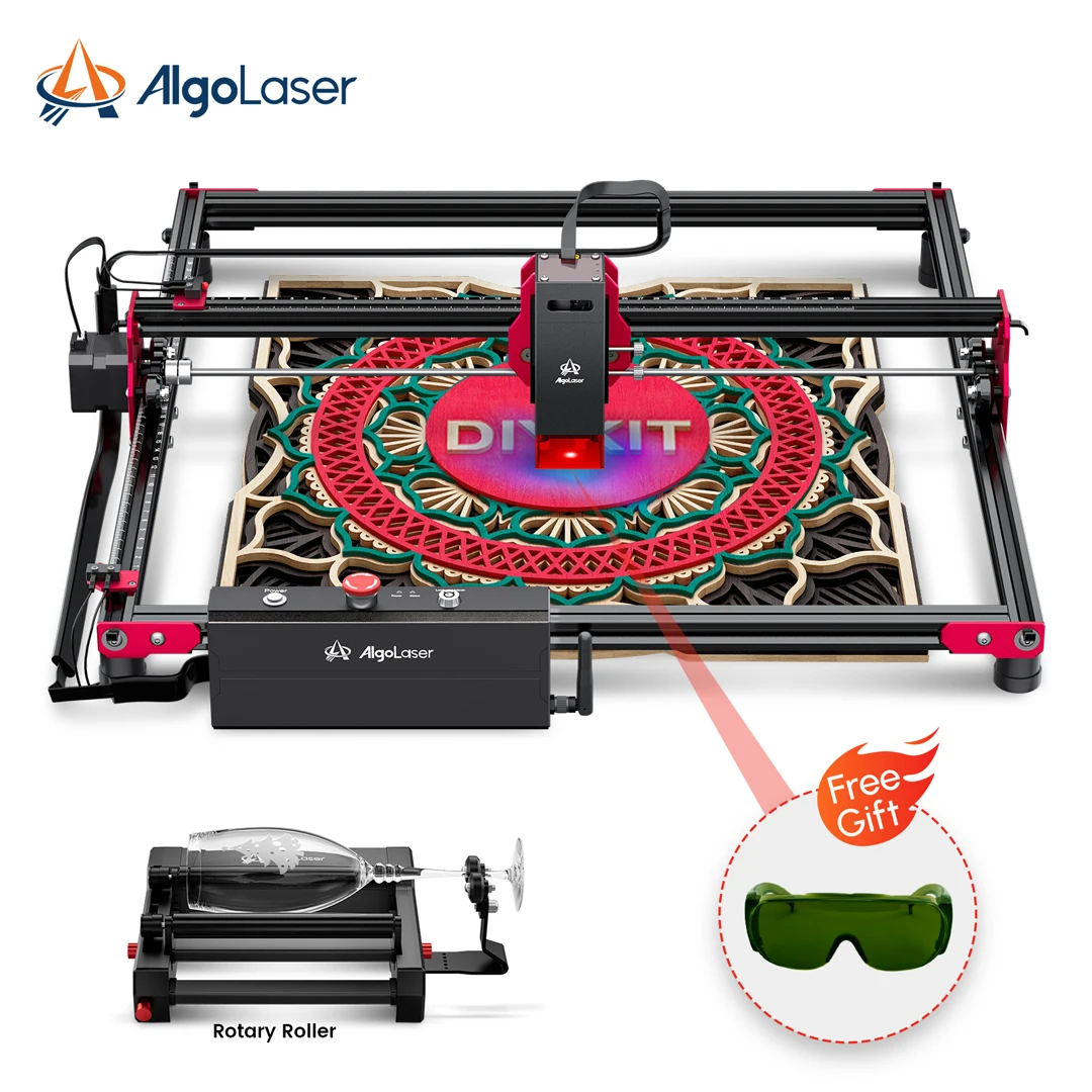 ORTUR-Laser-Cutting-Machine-DIY-KIT-5W-10W-Roller-Rotary-Engraving ...