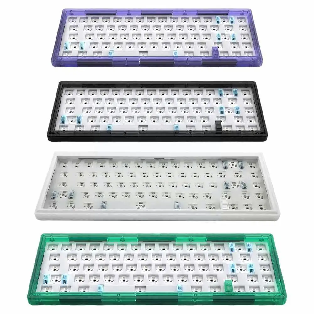 Kit de teclado mecánico personalizado GAS67, Teclado retroiluminado RGB ...