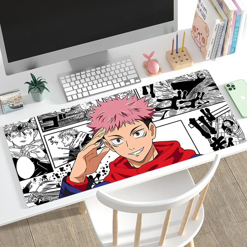 Mouse Pad Gamer Home HD Large Desk Mats Mouse Mat MousePads Jujutsu ...