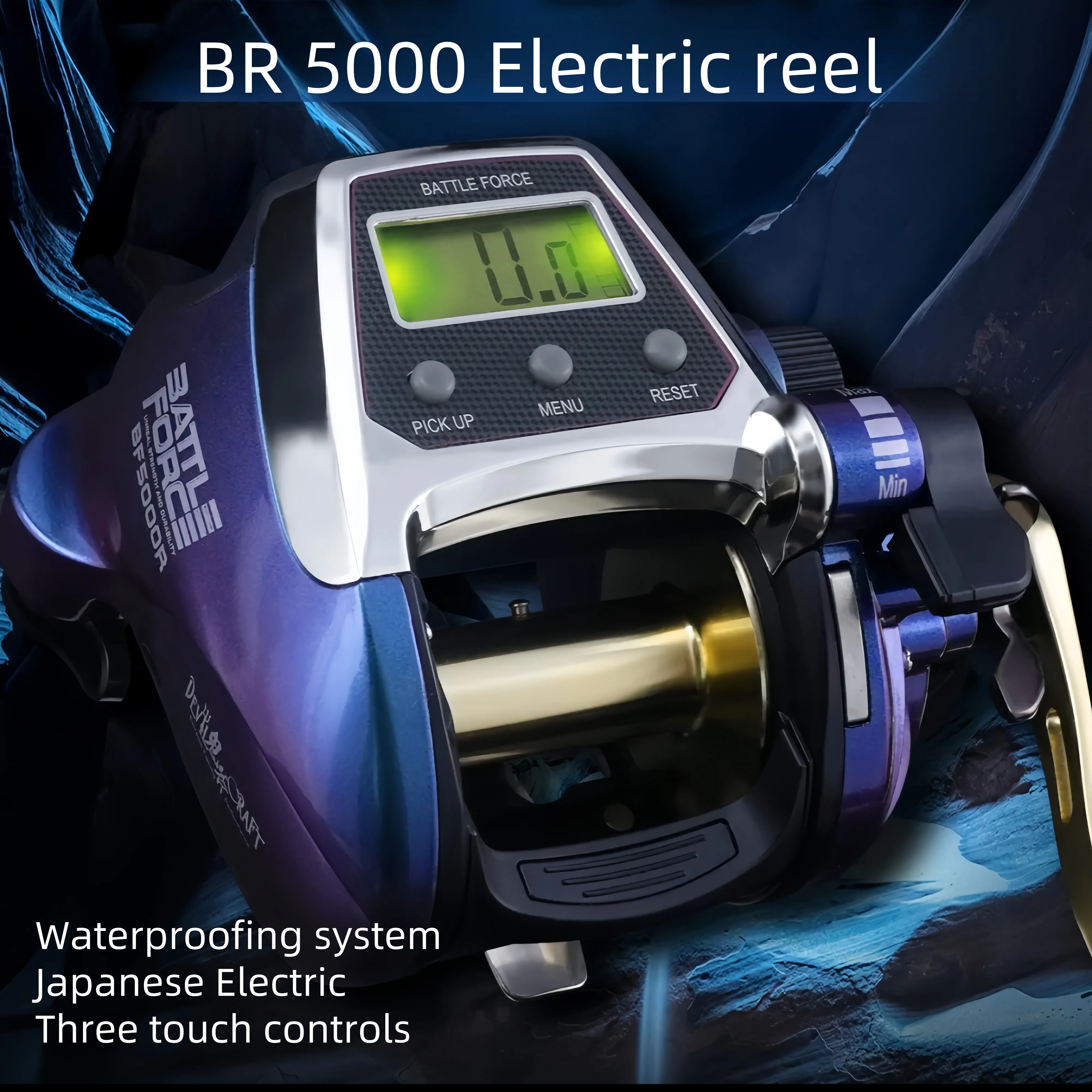 Ecooda BR 5000 Electric reel Waterproofing system Japanese Electric ...