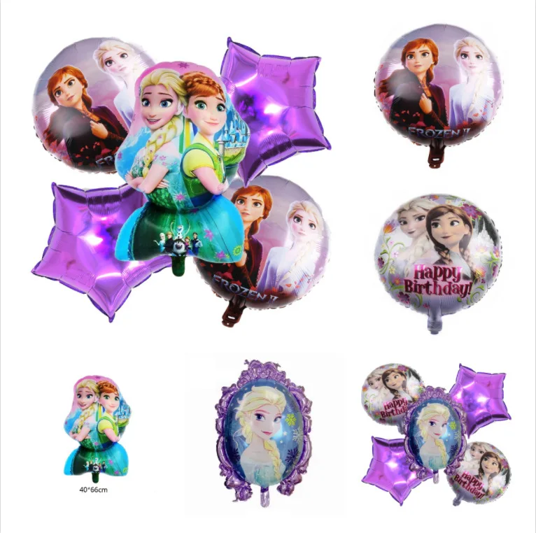 Disney Aluminum Mold Balloon Snow Princess Theme Movie Cartoon Princess ...