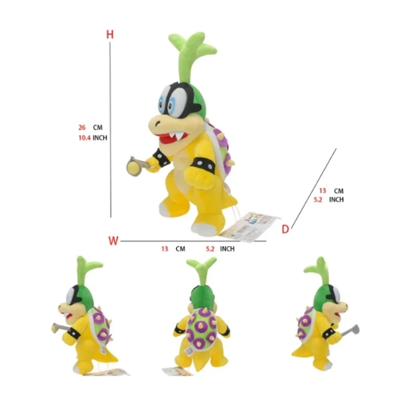 25 estilos de Super Mario Bowser Koopa JR Ludwig Roy Morton Figuras de ...