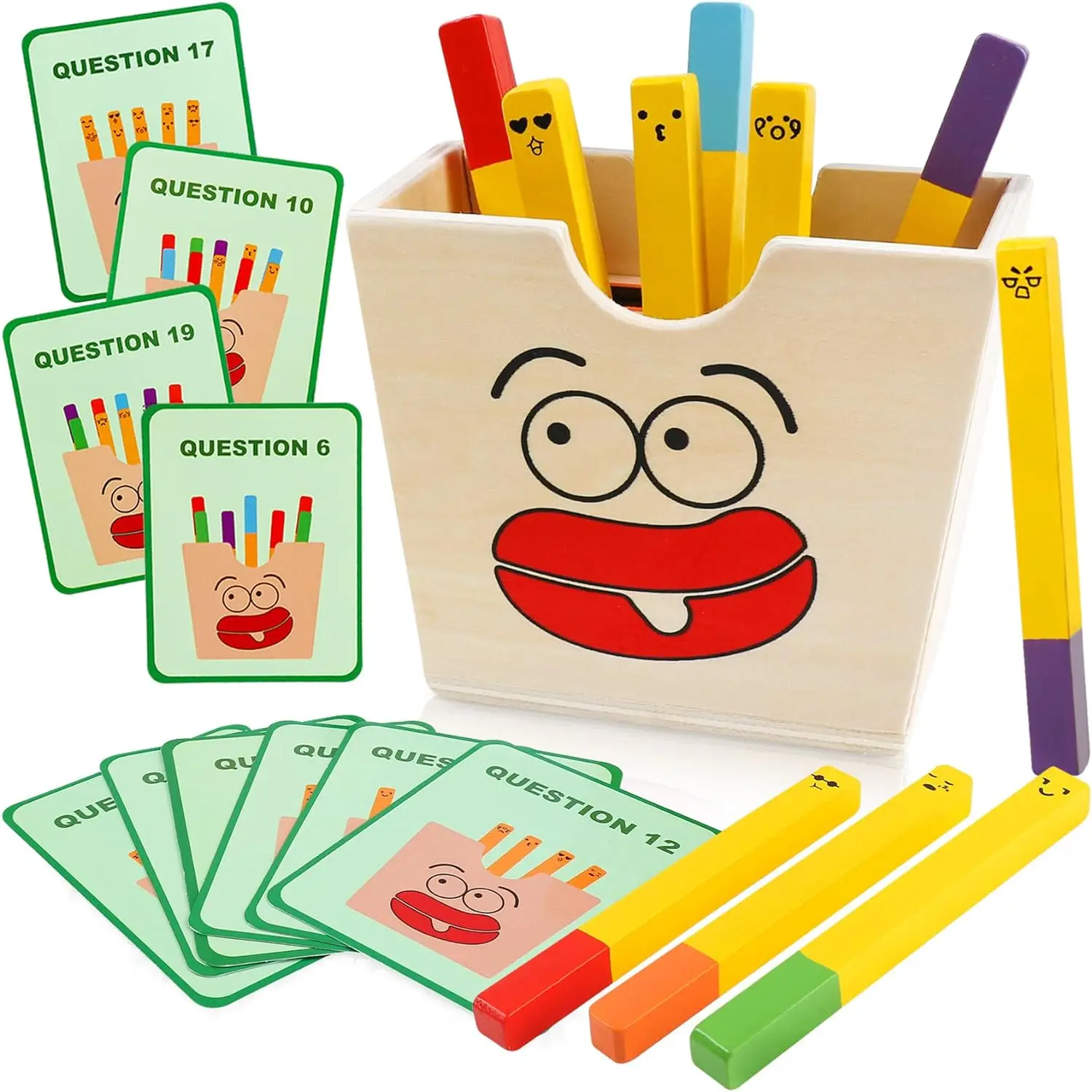 Montessori-Wooden-French-Fries-Toys-Hamburg-Sandwich-Matching-Game-Mini ...