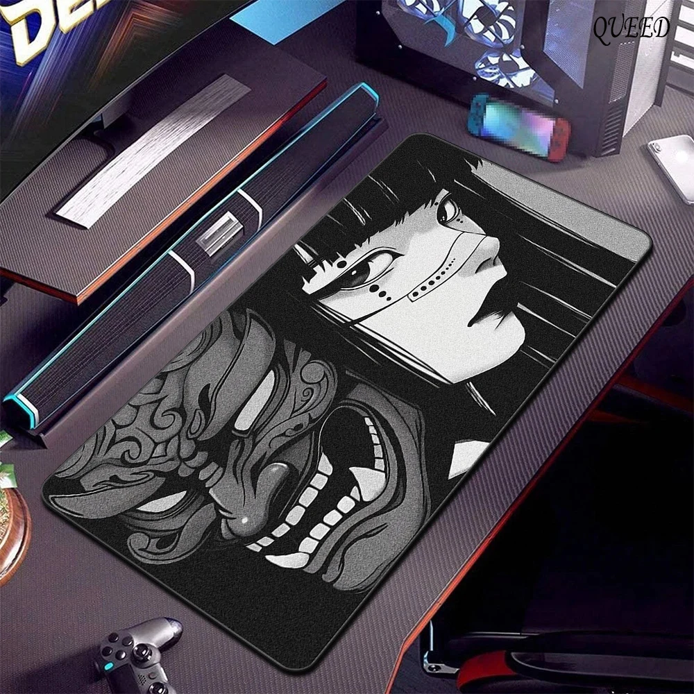 900x400mm-Locking-Edge-Mousepad-Oni-Mask-HD-Print-Keyboard-Mousepad ...