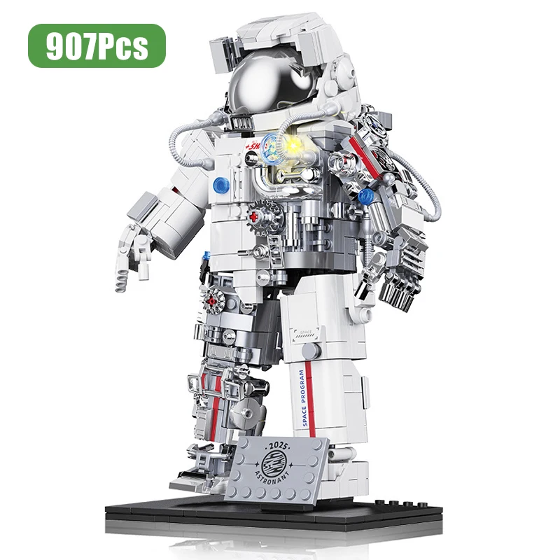 City-Mechanical-Space-Astronaut-Figures-Model-Building-Blocks-Creative ...