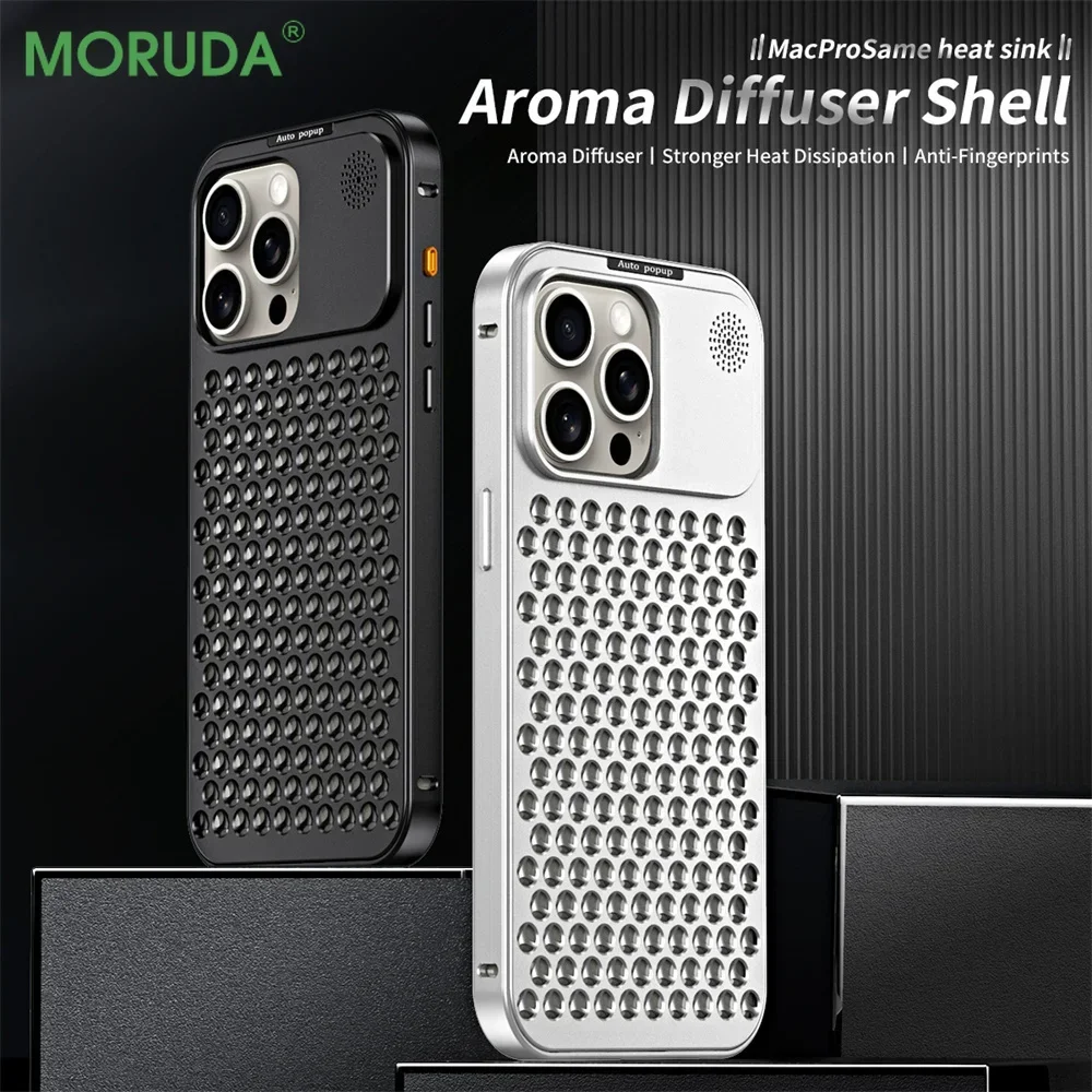 Alloy-Heat-Dissipation-Fragrance-Phone-Case-for-iPhone-15-Plus-14 ...