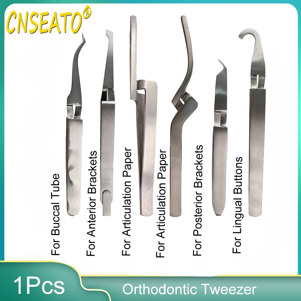 1Pcs Dental Orthodontic Bracket Tweezer Buccal Tube Bonding Placer ...