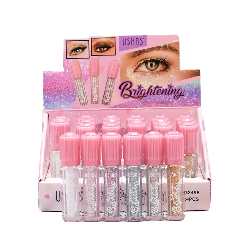 24Pcs-6-Colors-Liquid-Brightening-Eyeshadow-Set-Diamond-Glitter ...