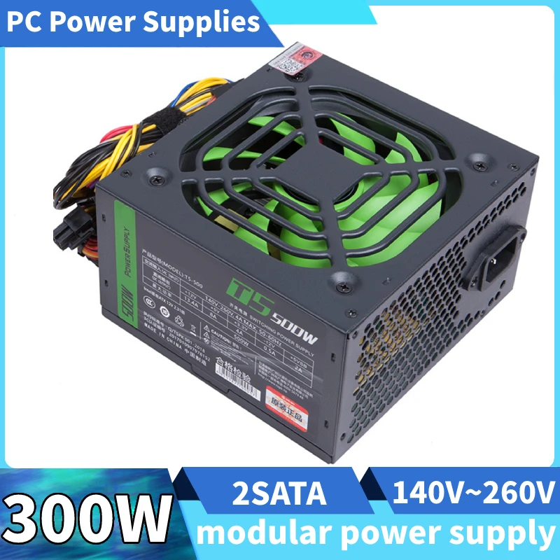 MAX-500W-PSU-ATX-12V-Gaming-PC-Power-Supply-Gaming-Game-12CM-Fan-300W ...