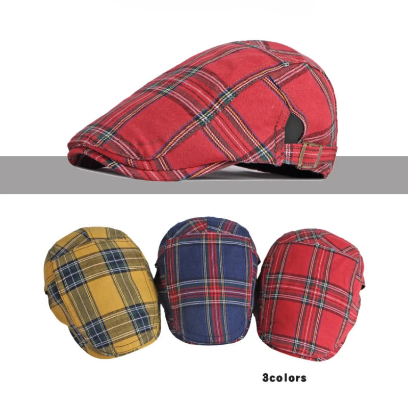 Golexury-gorro-fino-transpirable-para-hombre-y-mujer-Boina-Retro-brit ...