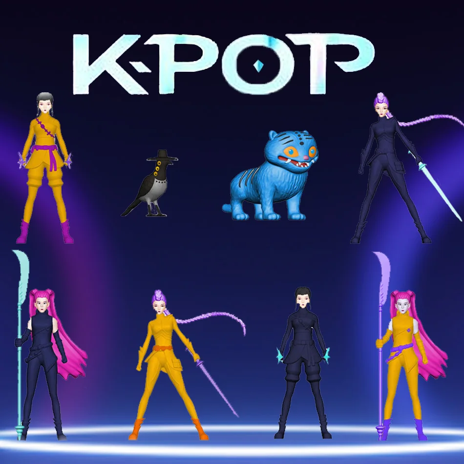 K-pop Demon Hunter Evil Mira and Zoey: The Ultimate Collectible for ...