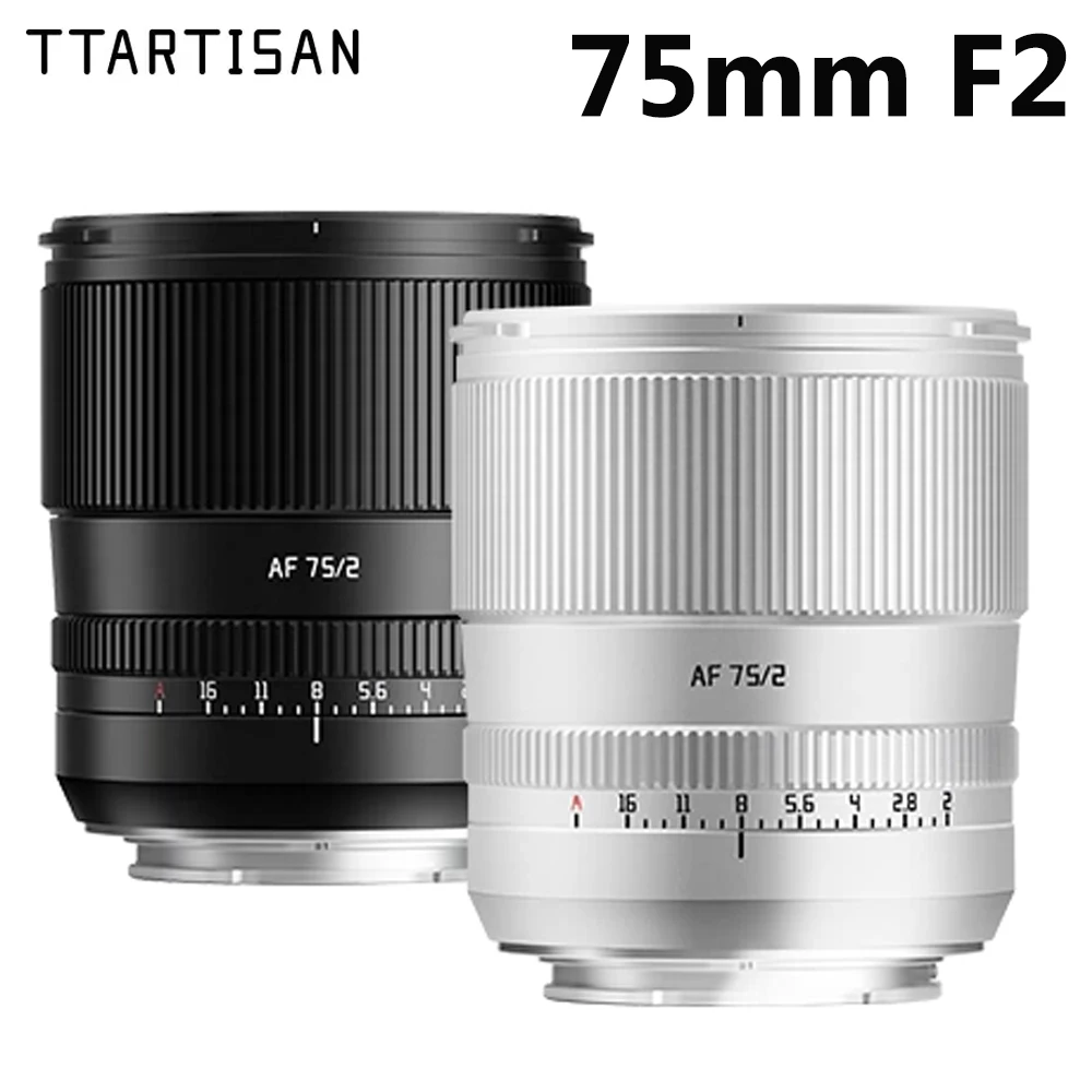 TTArtisan AF 75mm F2 Full Frame Autofocus Lens for Portrait Photography ...