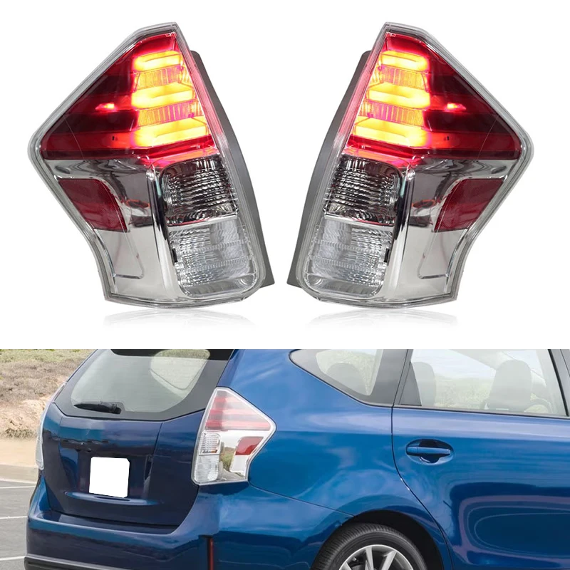 For Toyota Prius V 2015 2016 2017 2018 US Car Rear Tail Light Rear Turn ...