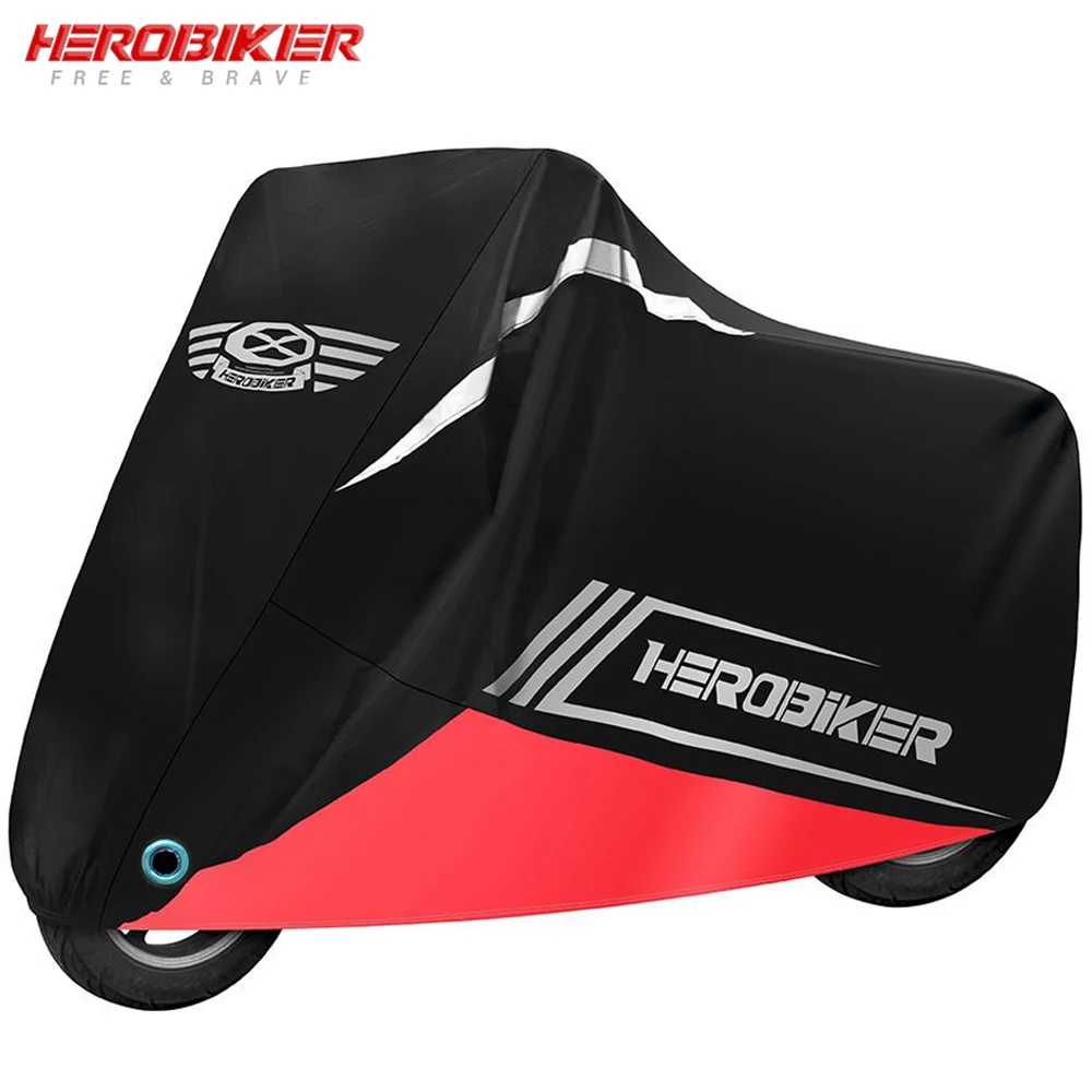 New-Motorcycle-Cover-Outdoor-Waterproof-UV-Sun-Protector-Scooter-All ...