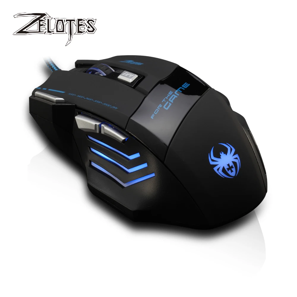 ZELOTES-T-80-Gaming-Mouse-7200-DPI-Backlight-Multi-Color-LED-Optical-7 ...