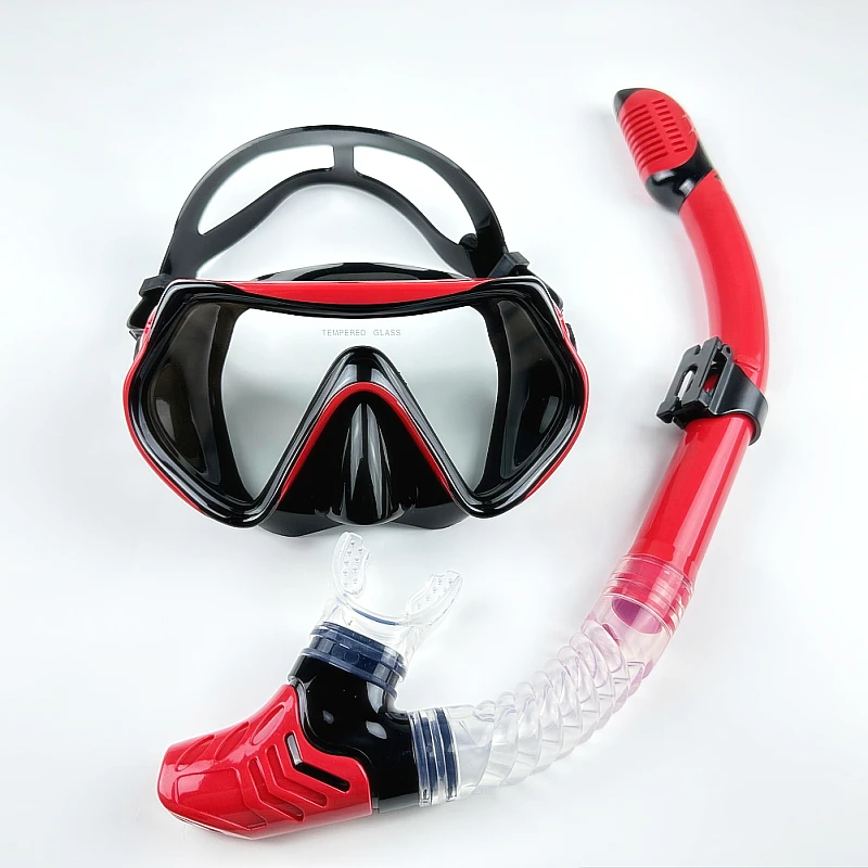 Professional Scuba Diving Masks Snorkeling Set Adult Silicone Skirt ...