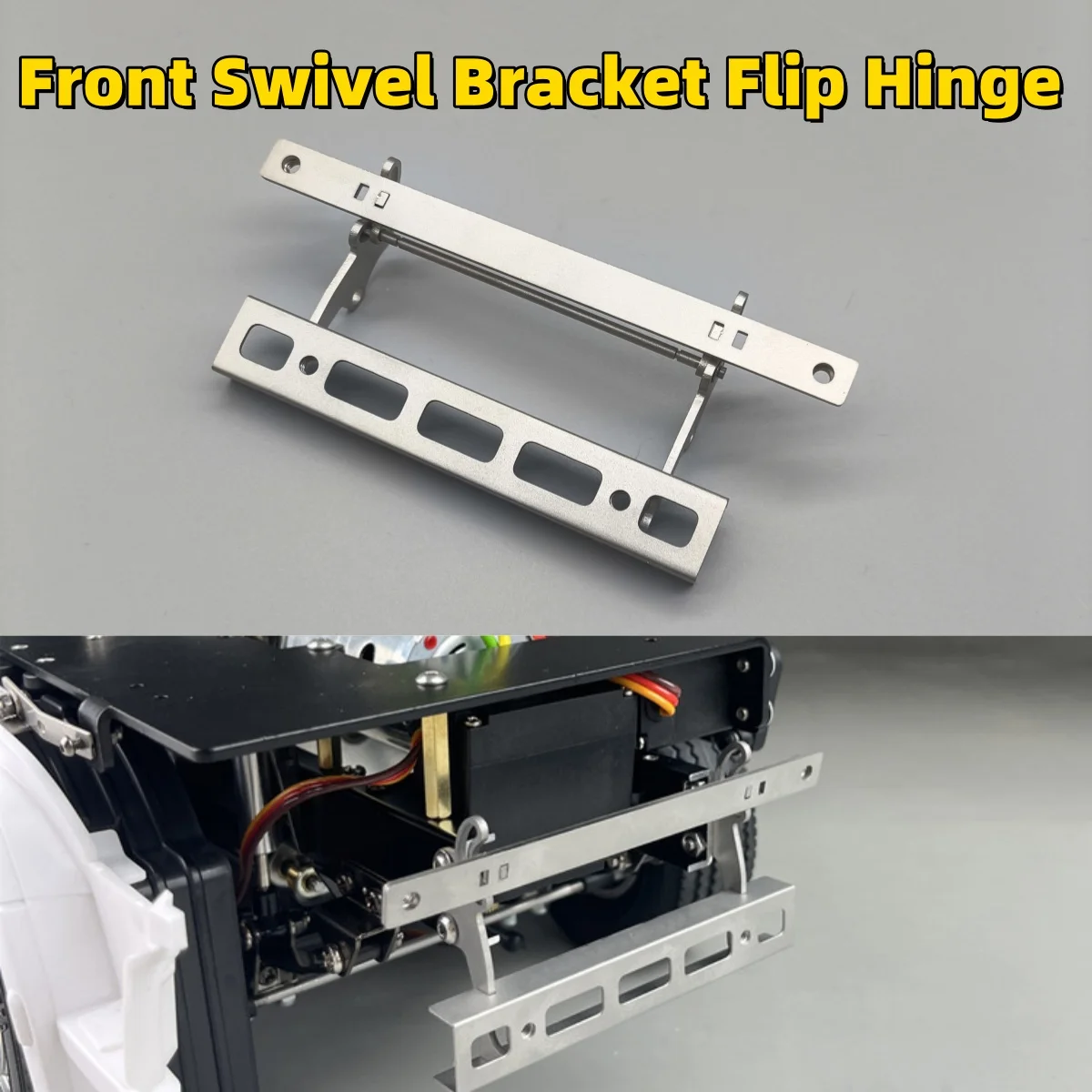 770S Universal Front Swivel Bracket Flip Hinge For 1/14 Tamiya Romote ...