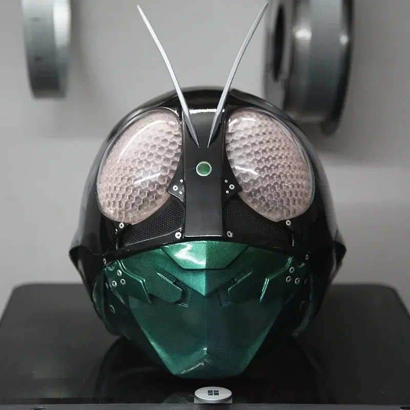 Anime Shin Kamen Rider Cosplay LED Light Mask Helmet For Adult Men ...