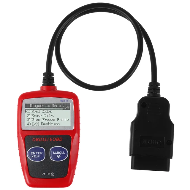 Car Fault Code Reader Engine Diagnostic Scanner OBD2 Scanner Read and ...
