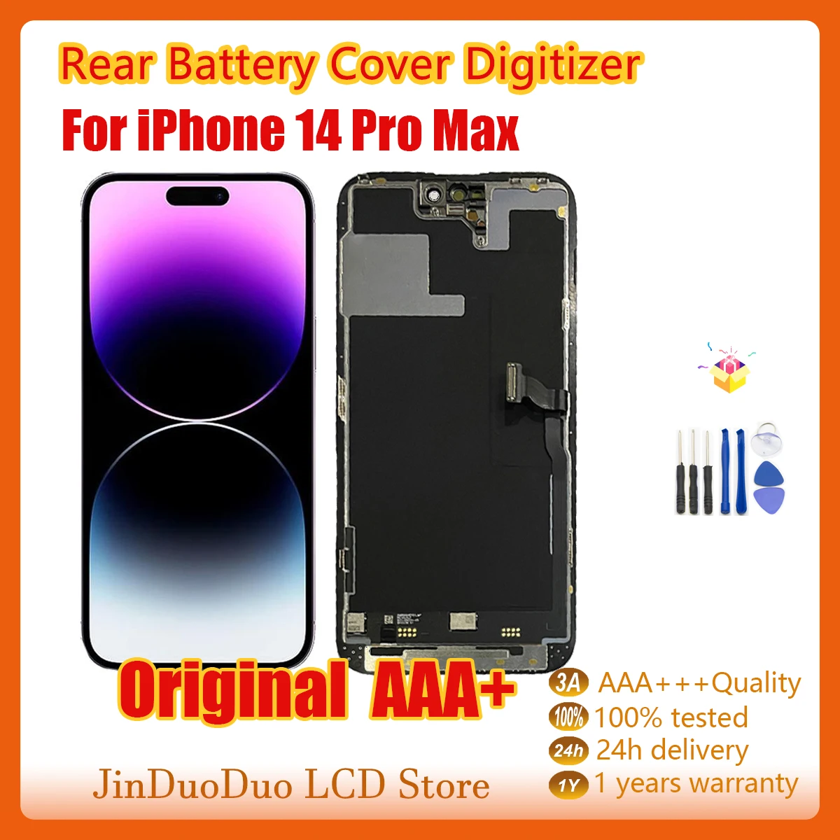 Original-For-iPhone-14-Pro-Max-LCD-Display-Touch-Screen-Digitizer ...