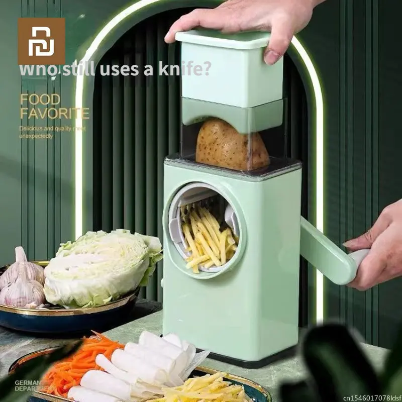 Youpin Kitchen Multifunctional Vegetable Cutter, Potato Shred Cutter ...