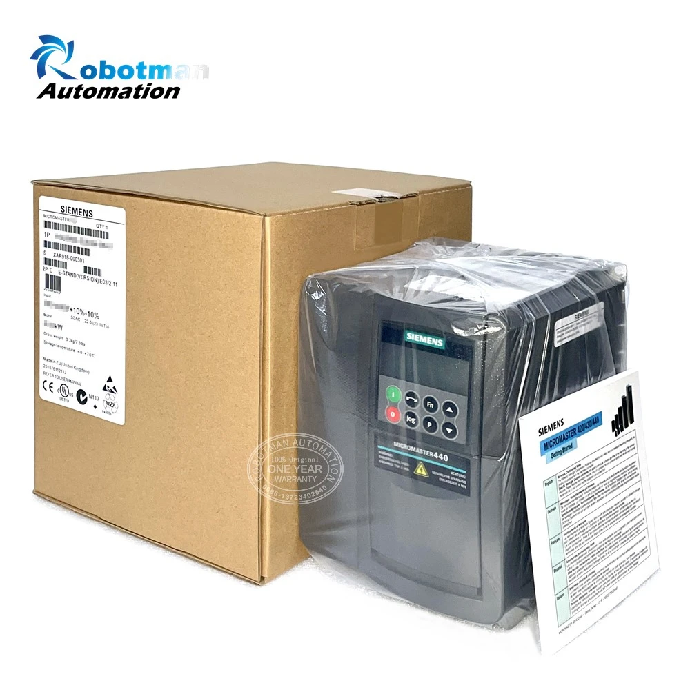 Micromaster inversor série 440, novo, 2.2kw, 380v, inclui painel bop ...