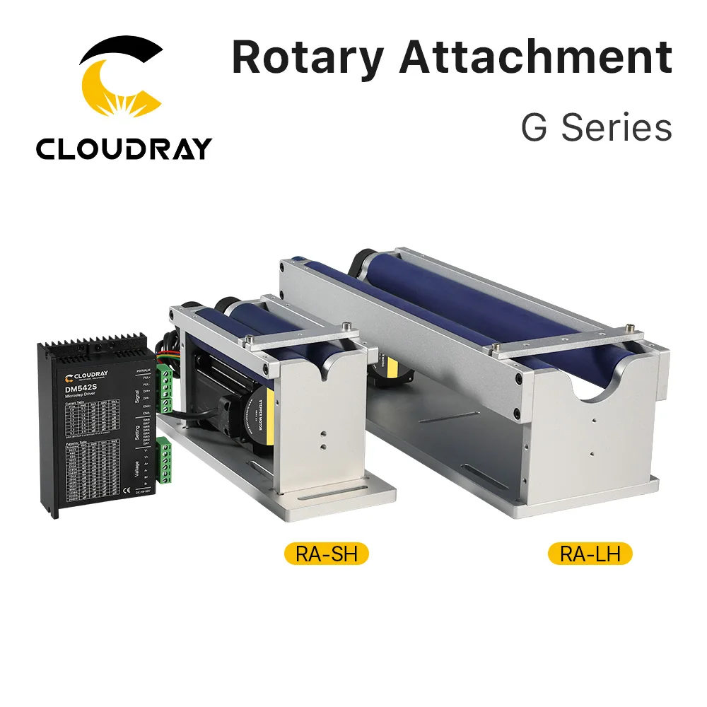 Cloudray-Rotary-Device-Rotation-Axis-Laser-Marking-Machine-RA-G-Rotary ...