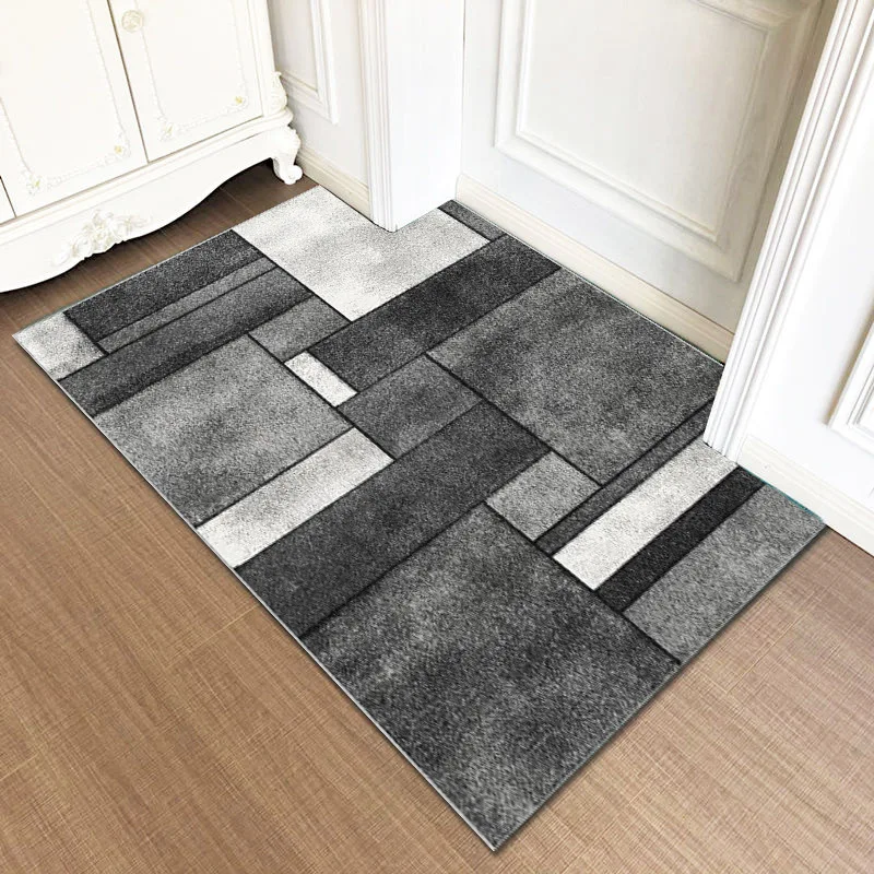 Nordic-Style-Design-Mat-Carpet-Living-Room-Mat-Kitchen-Mat-PVC-Silk ...