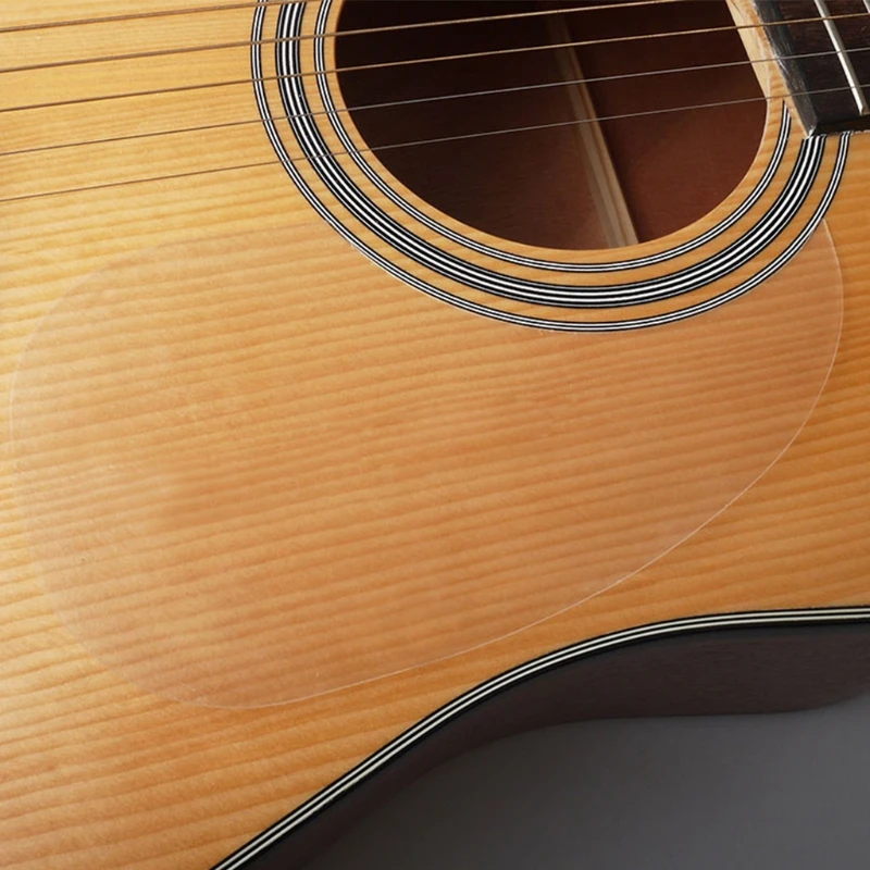 Transparent Folk Acoustic Guitar Pickguard Anti-Scratch Classical Guard ...