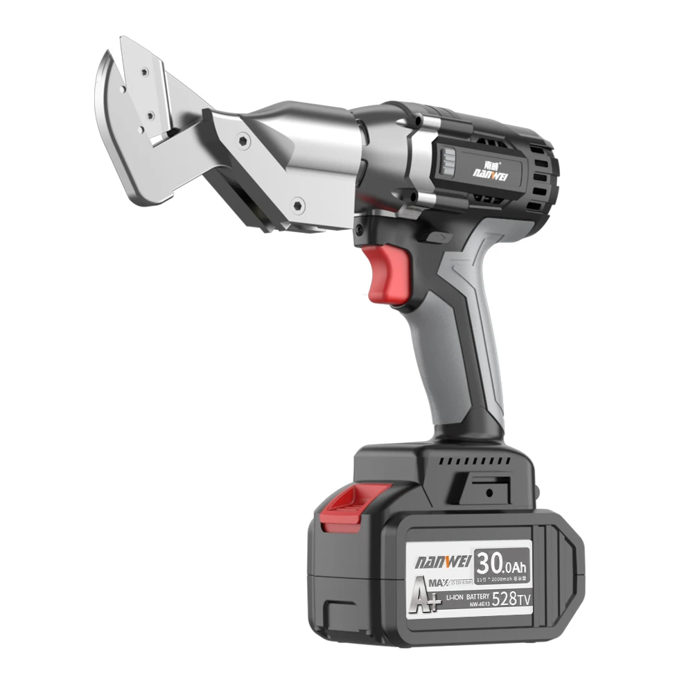 NANWEI Rechargeable sheet metal scissors cut metal electric scissors ...