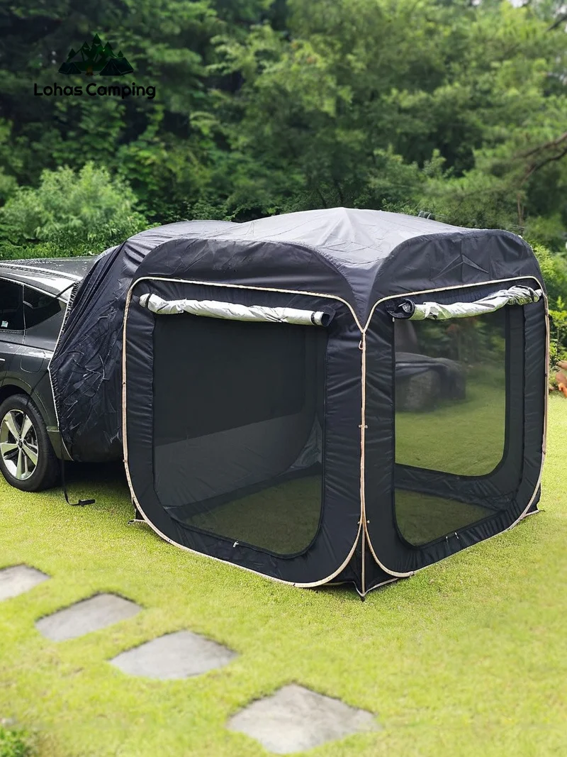 Lohascamping Car box docking tent SUV Car Rear Tent 5-8 person Camping ...
