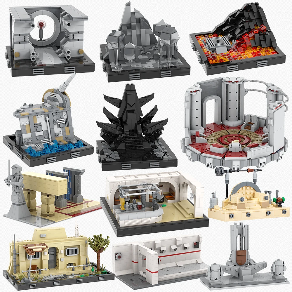 Classic Movie Scene Set MOC Space MOC Bricks Wars Tavern Throne ...