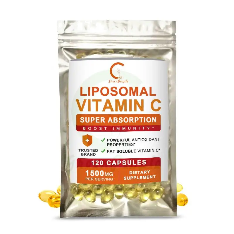 GPGP Greenpeople Natural Liposomal vitamina C sistema inmunológico y potenciador de colágeno ...