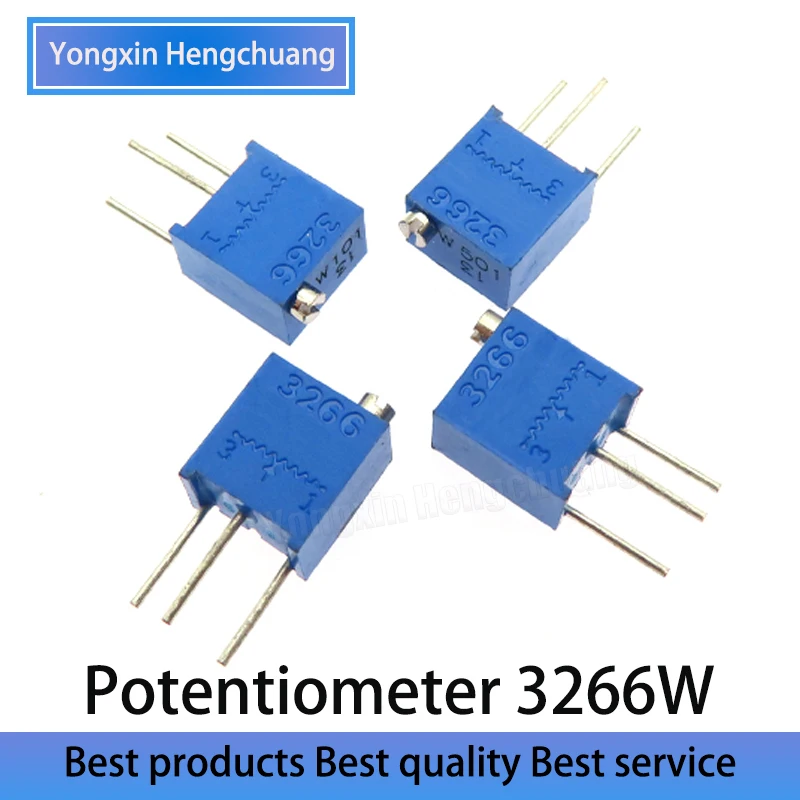 10PCS-3266W-adjustable-precision-potentiometer-1K-2K-5K-10K-20K-50K ...