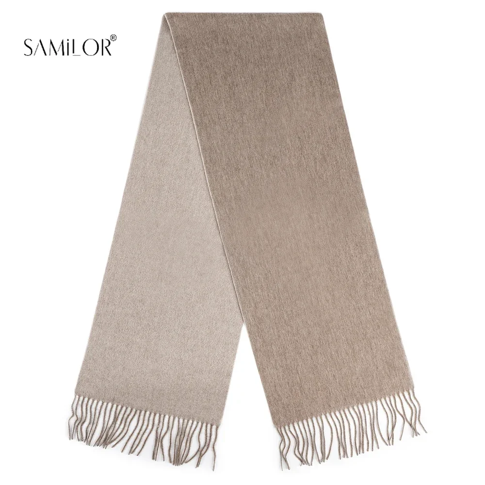 2024-Classic-Solid-Colors-Scarves-Cashmere-Soft-Lamb-Wool-Scarf-Long ...