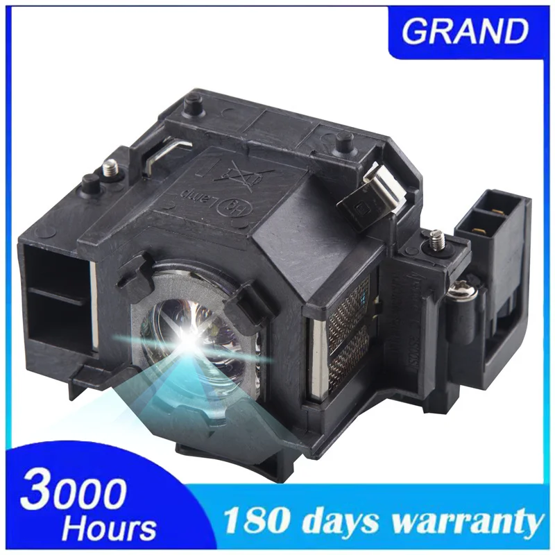Elplp42 Replacement Projector Lamp With Housing For Epson Emp-400w Eb ...