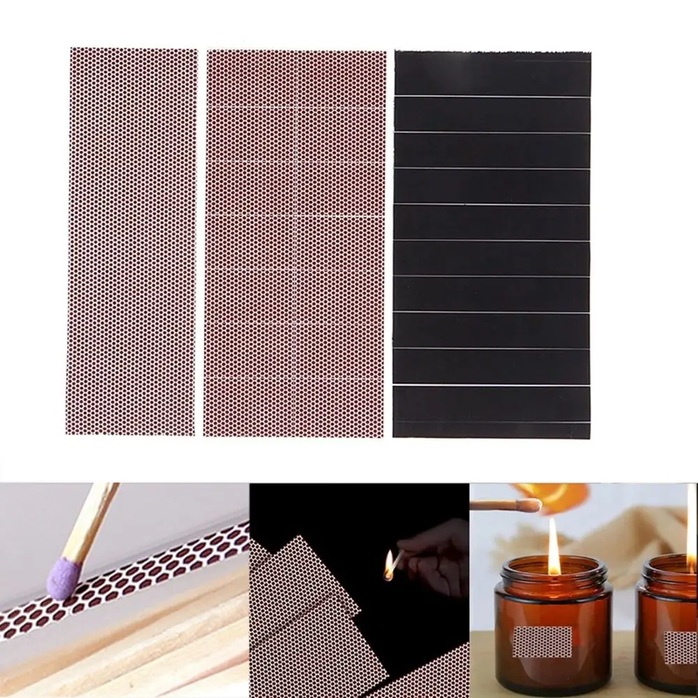 Matchstick-Striker-Sticker-DIY-Rectangle-Adhesive-Matches-Skin-Flame ...